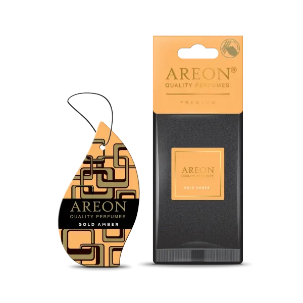 Lá thơm cao cấp Areon Premium Gold Amber - Areon Việt Nam