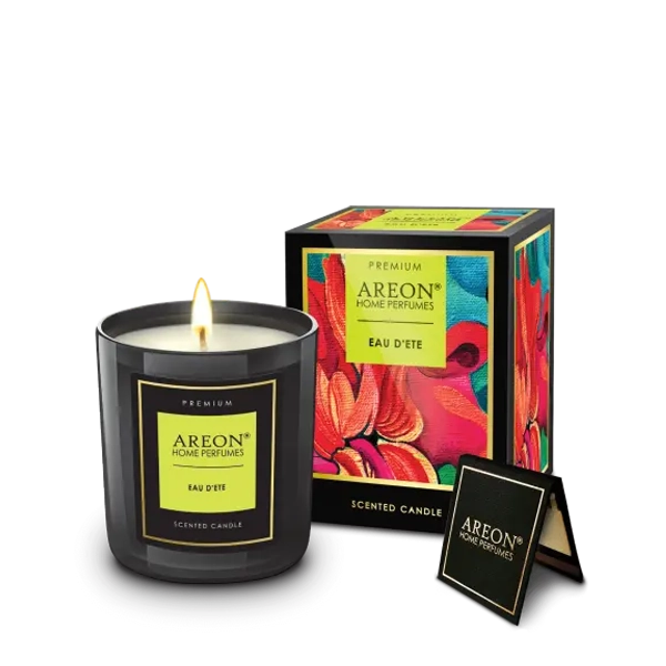 Nến thơm phòng Areon Home Candle Premium Eau D’ete - Areon Việt Nam